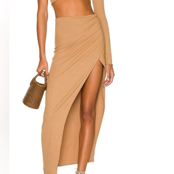 Indah Swim Indah Body Vanessa Cover Up Maxi Skirt Wside Slit Poshmark